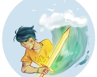 Percy Jackson Cabin Name/Symbol Vinyl Stickers | Etsy