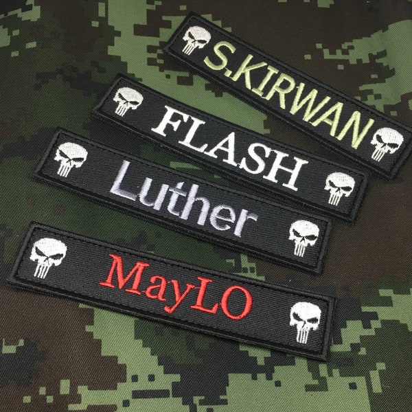 Embroidered Skull Patch - Etsy