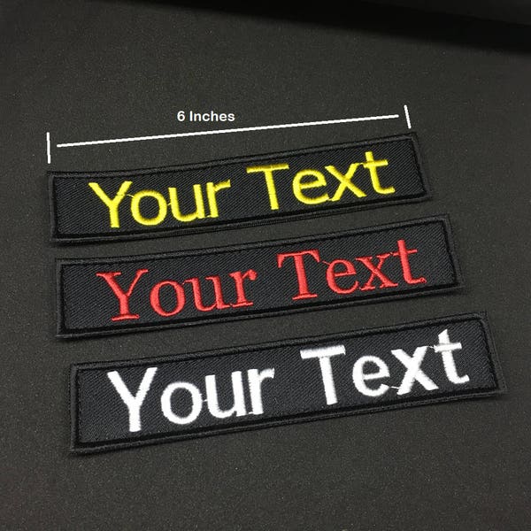 Military Velcro Name Tags - Etsy