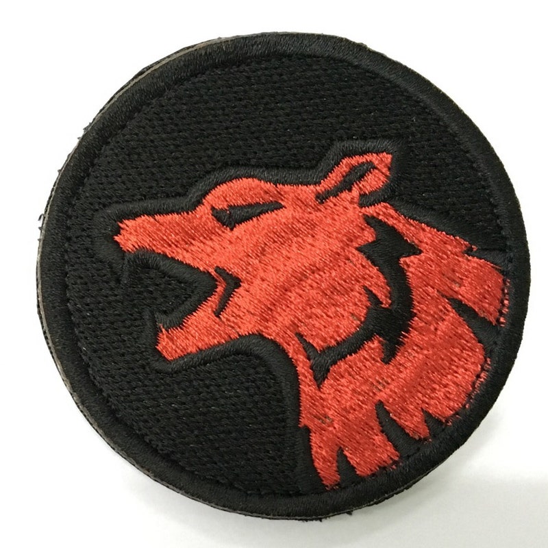 Wolf Patch - Etsy