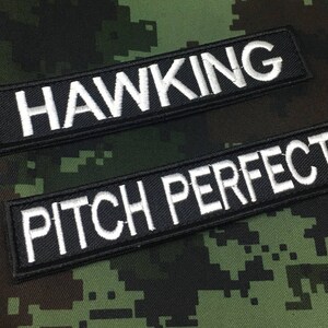 Personalized Custom Embroidered Name Tapes, Tactical Tags Military ...