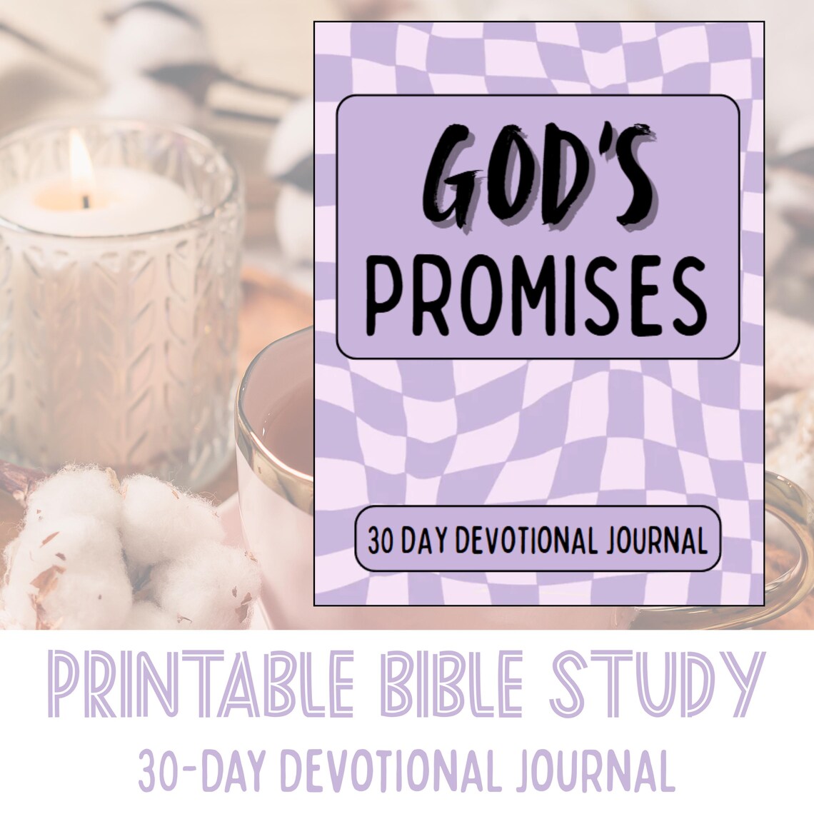 Printable Bible Study: God's Promises | 30 Day Devotional Journal ...