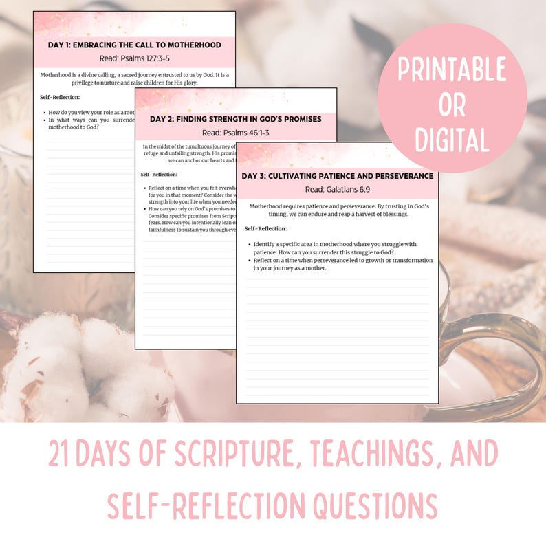 Printable Bible Study: Anchored in Christ | 21 Day Devotional Journal ...