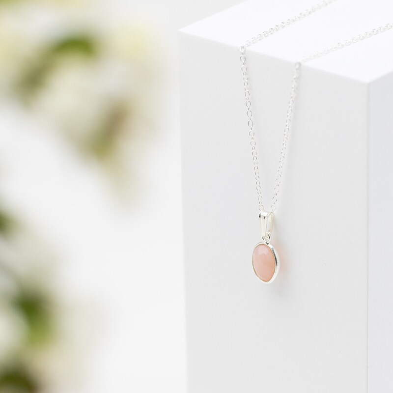 Pink Necklace - Etsy