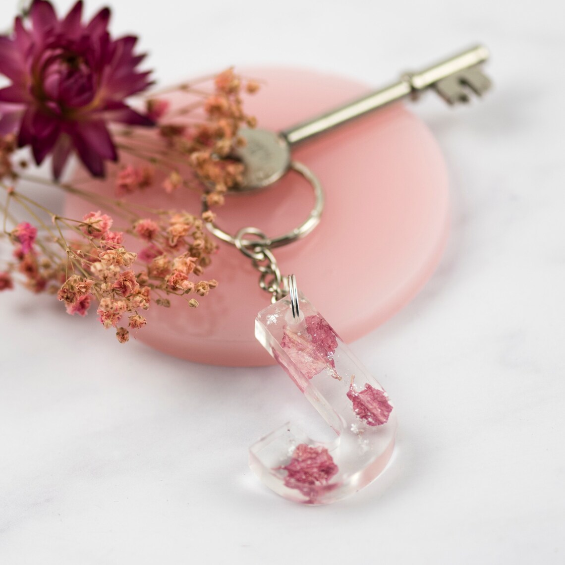 Initial Keyring Personalised Keyring Personalised Gift - Etsy UK