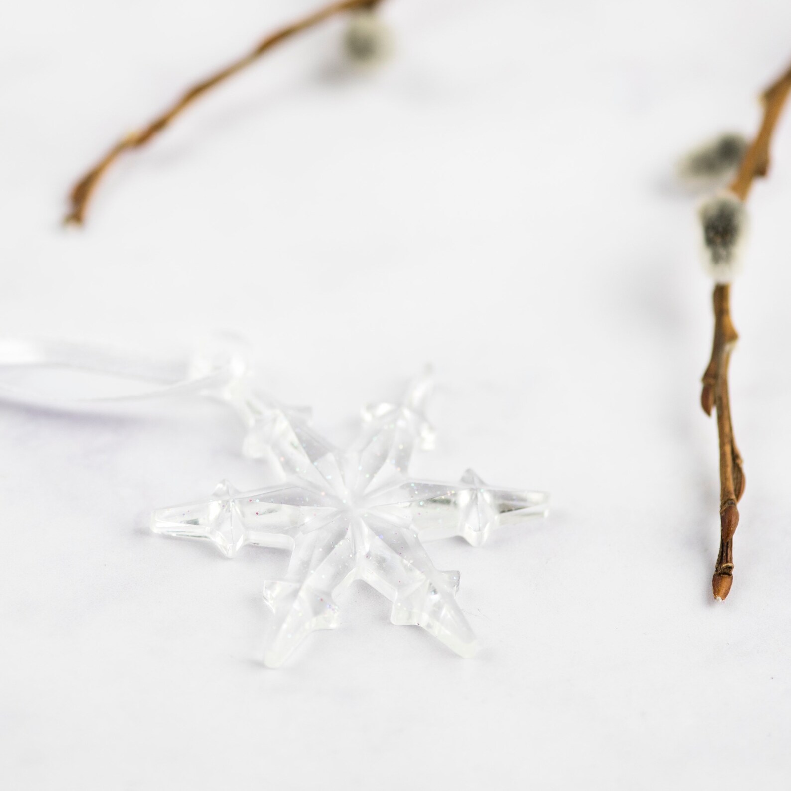 Snowflake Christmas Tree Decoration Christmas Decorations - Etsy