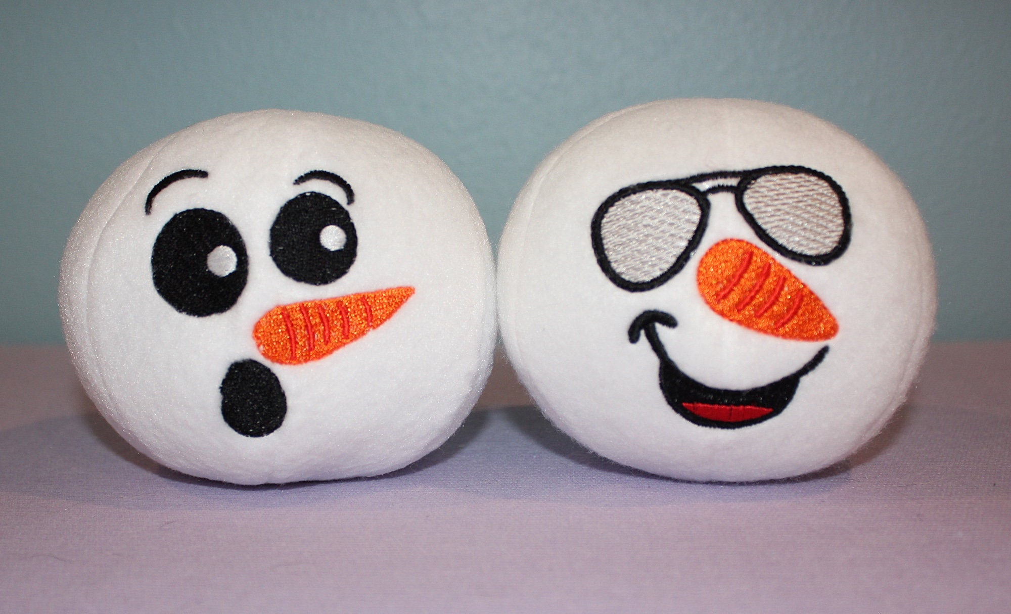 Fleece Indoor Snowball Fight Set Number 3 - One Set of 6 Snowballs With ...