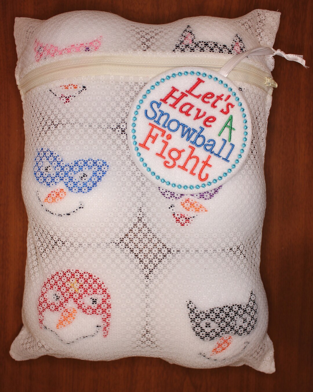 Fleece Indoor Snowball Fight Set One Set of 6 Snowballs With Snowman ...