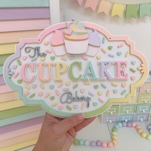 Cupcake Sign, Cupcake Plaque, Cupcake Decor, Cake Lover, Cake Shop ...