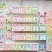 Name Blocks, Alphabet Blocks, Blocks, Letter Blocks, Personalised ...