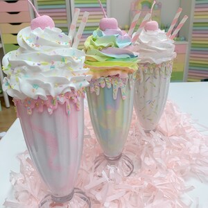 Create Your Own Fake Shake, Rainbow Milkshake, Fake Bakes, Fake Food ...