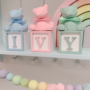 Concrete Bear, Teddy Bear, Teddy Bear Decor, Teddy Nursery Decor ...