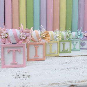 Name Blocks Alphabet Blocks Blocks Letter Blocks - Etsy