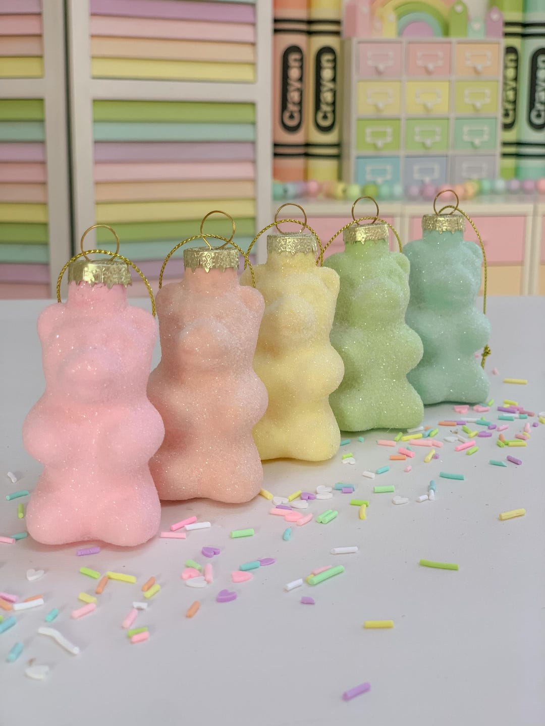 Gummy Bear Ornament, Gummy Bear Tree Decoration, Gummy Bear, Candy ...