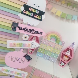 Cute Ghost, Ghost Halloween Sign, Halloween Plaque, Halloween Decor ...