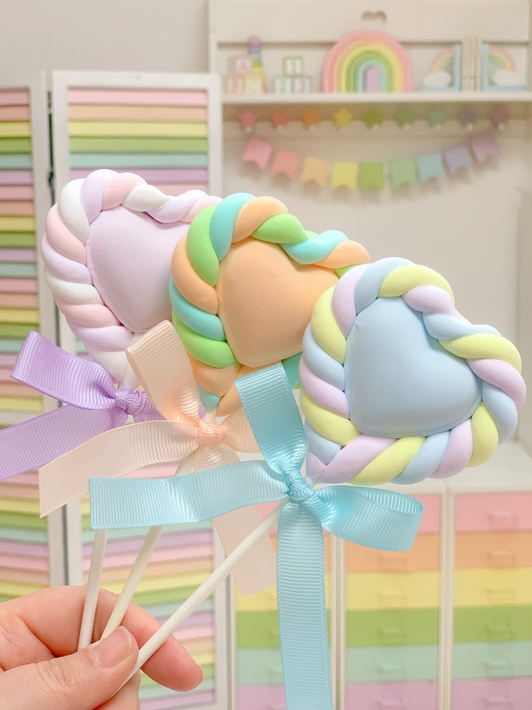 Fake Lollipop, Fake Candy, Lollipop, Flump Lolly, Photography Prop ...