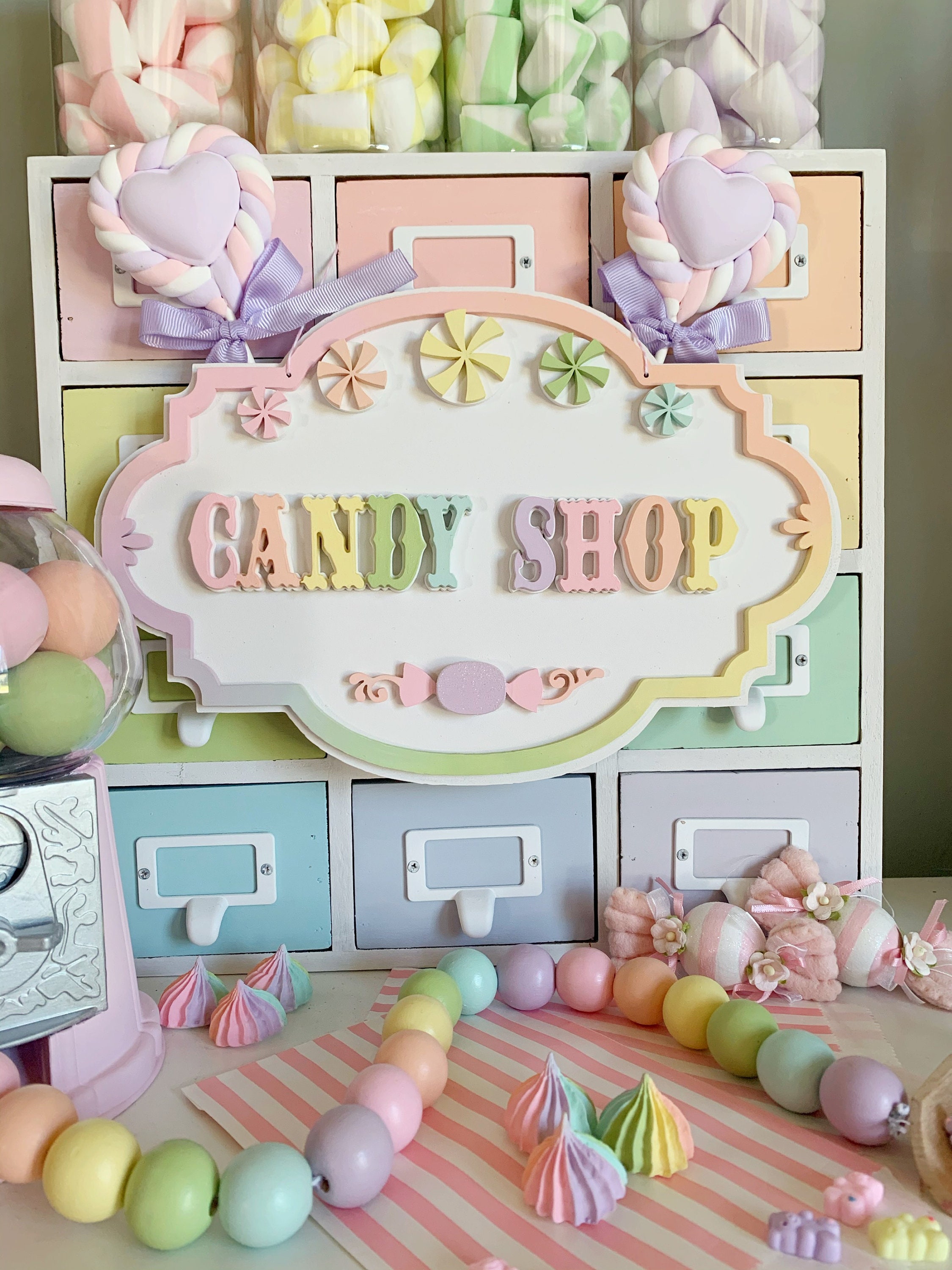 Candy Shop Sign Play Shop Sign Sweet Shop Sign - Etsy UK
