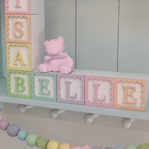 Name Blocks, Alphabet Blocks, Blocks, Letter Blocks, Personalised ...