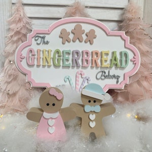 Gingerbread Bakery, Gingerbread Sign, Gingerbread Plaque, Christmas ...