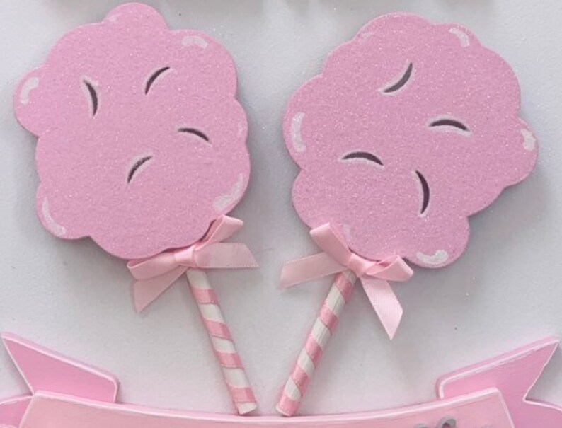 Cotton Candy Sign Candy Floss Sign Carnival Party Candyland - Etsy