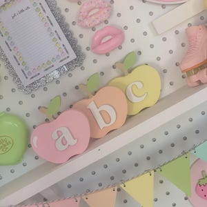 Apple Shelfie, Wooden Apple, Back to School, Desk Decor, Classroom ...