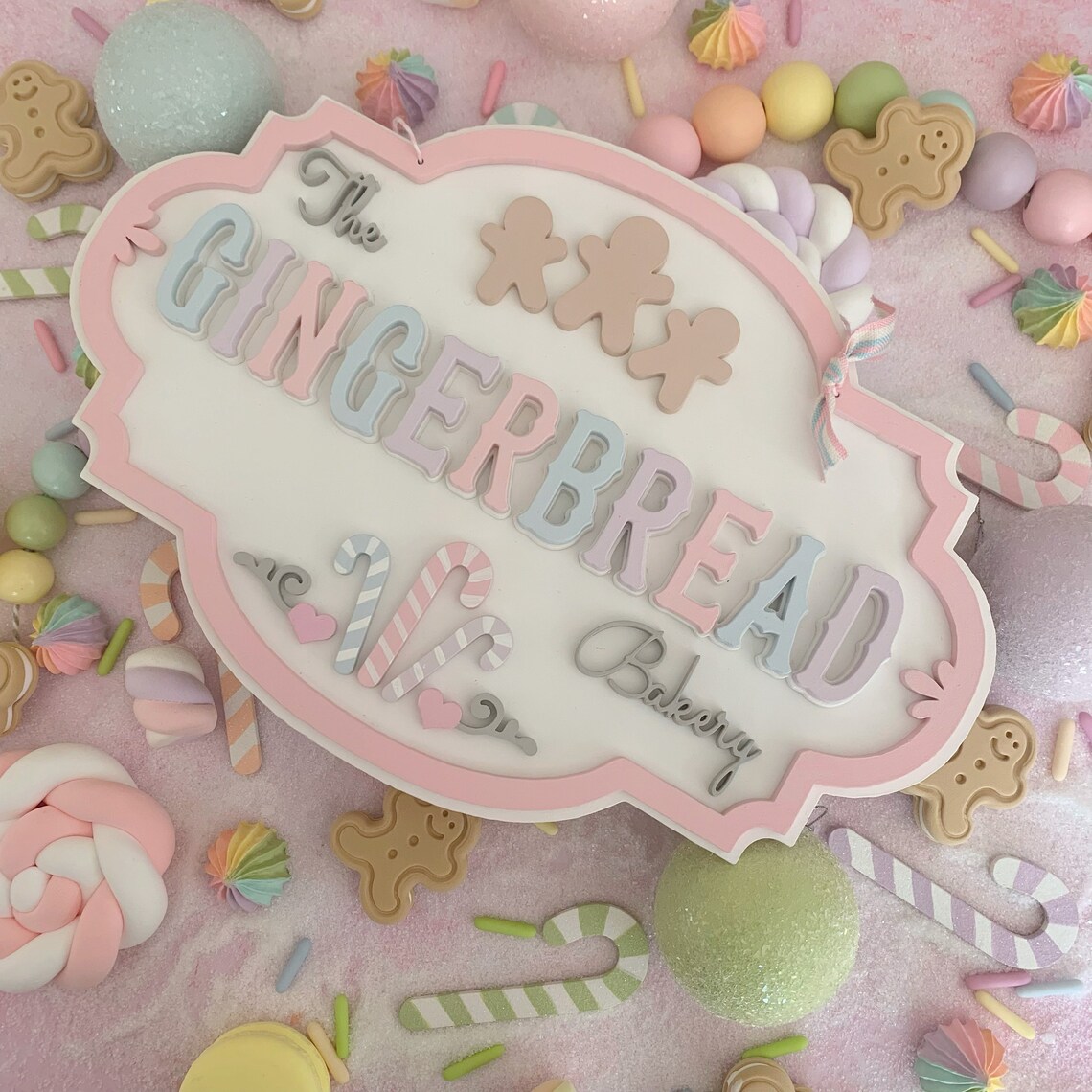 Gingerbread Bakery Gingerbread Sign Gingerbread Plaque | Etsy