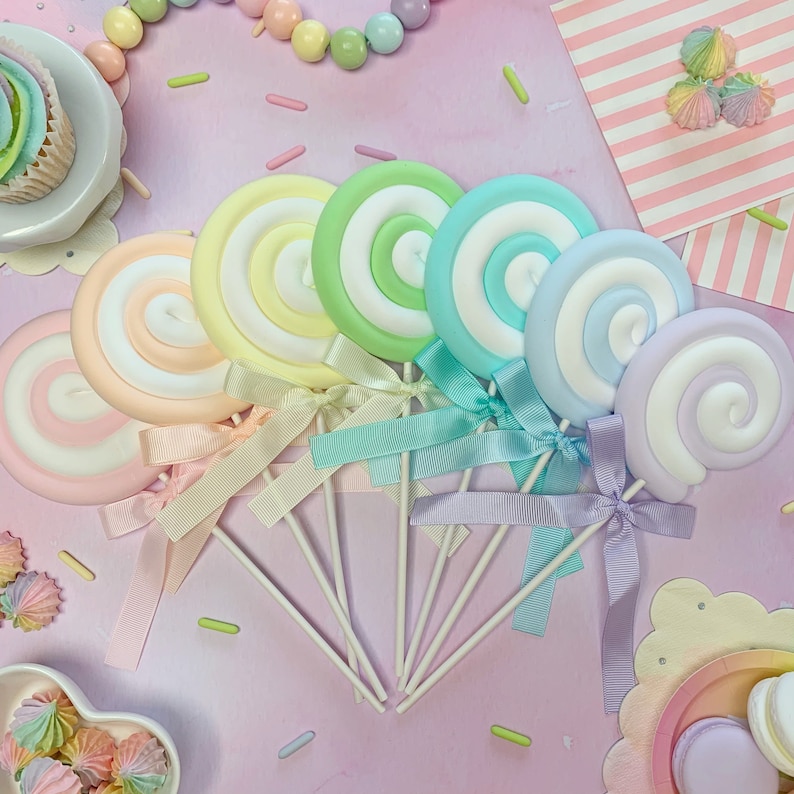 Fake Lollipop Fake Candy Lollipop Pretend Lollipop Fake - Etsy