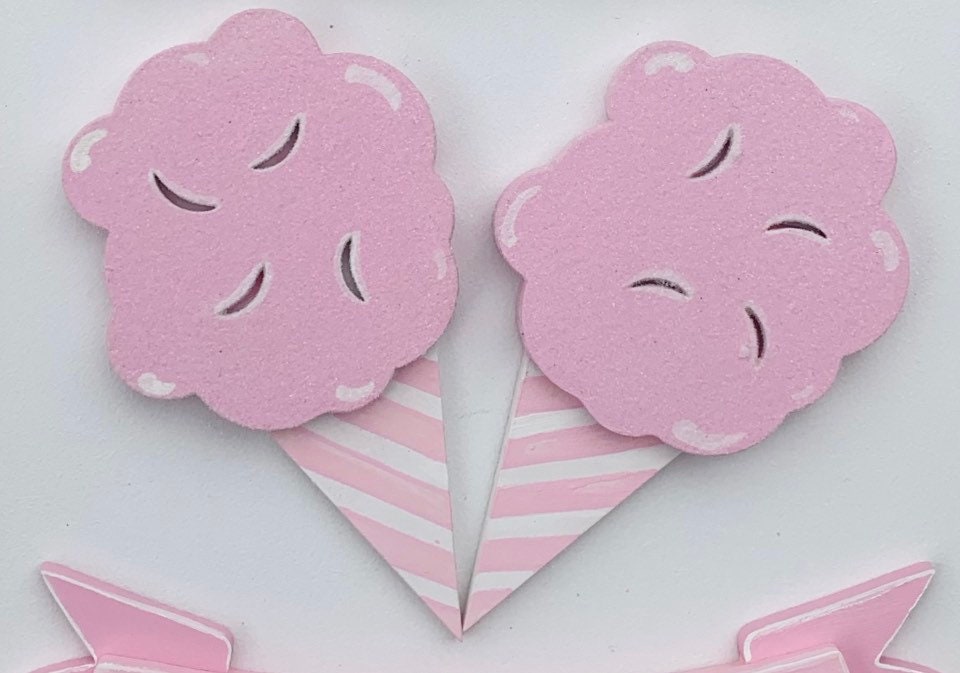 Cotton Candy Sign Candy Floss Sign Carnival Party Candyland - Etsy
