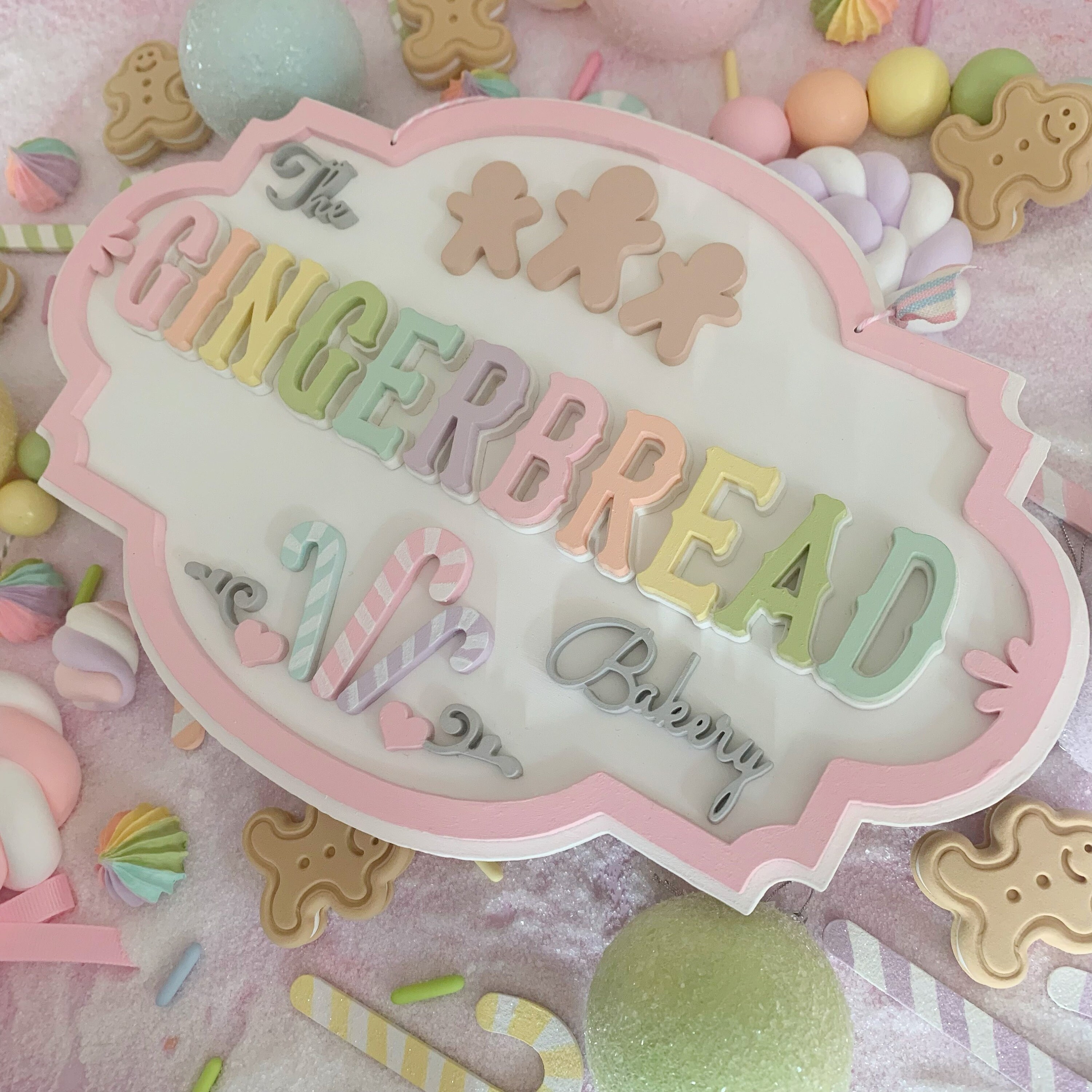 Gingerbread Bakery Gingerbread Sign Gingerbread Plaque | Etsy