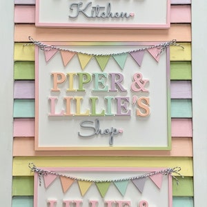 Playshop Sign, Play Shop, Playhouse Sign, Shop Sign, Children’s Shop ...