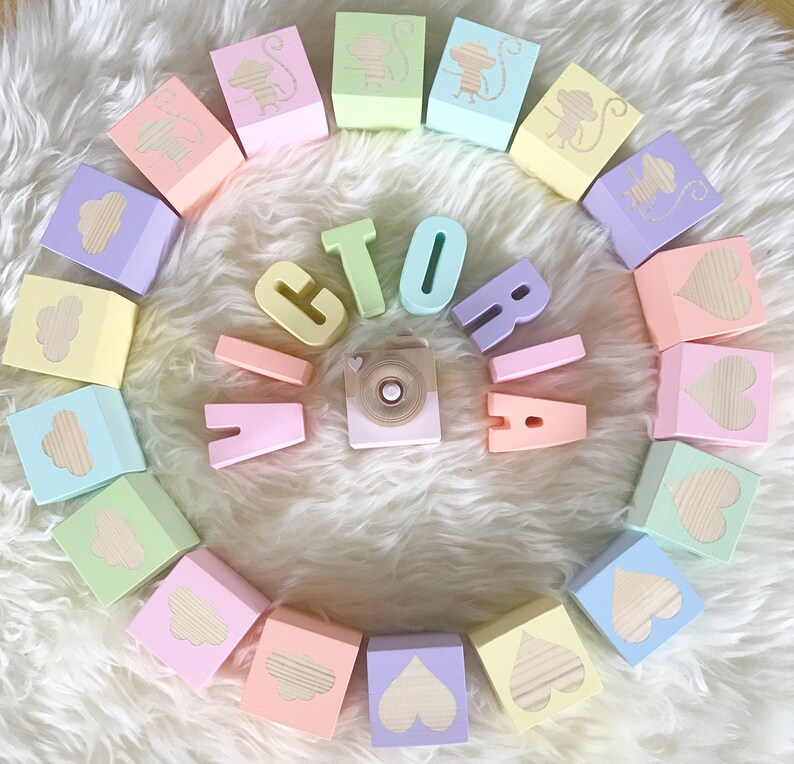 Decorative Letters Concrete Letters Freestanding Letters - Etsy