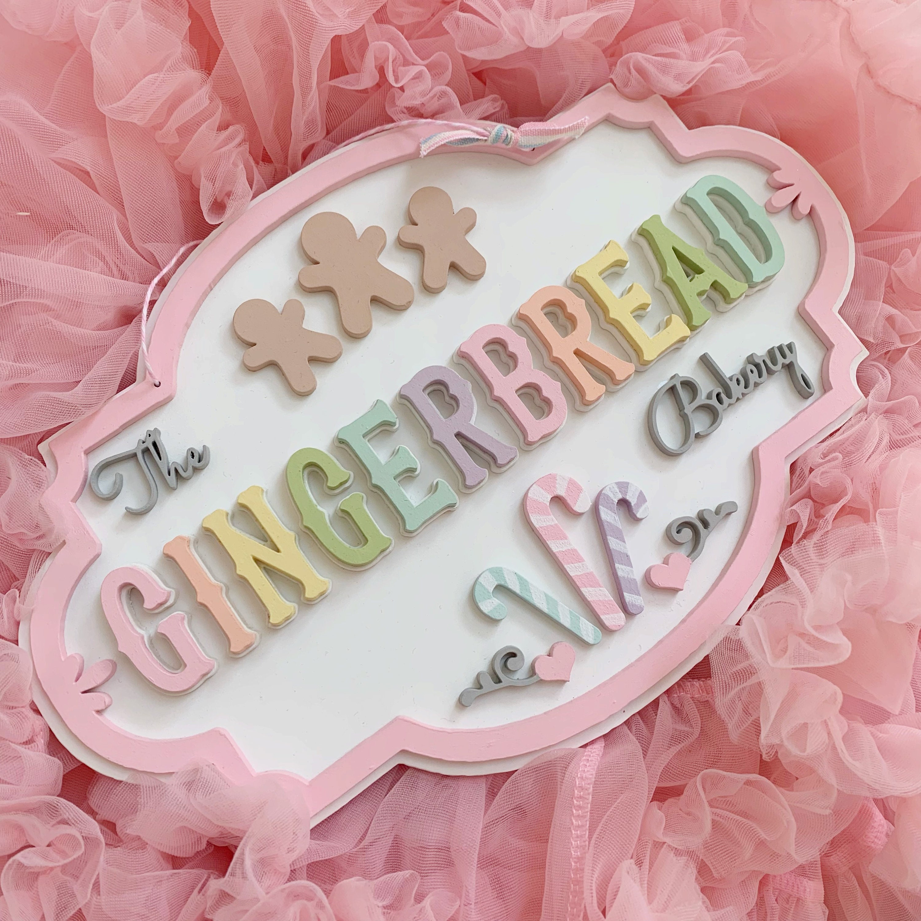 Gingerbread Bakery Gingerbread Sign Gingerbread Plaque | Etsy