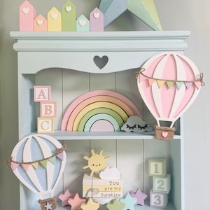 Wooden Rainbow, Wooden Stackable Rainbow, Rainbow Stacker, Stacking ...