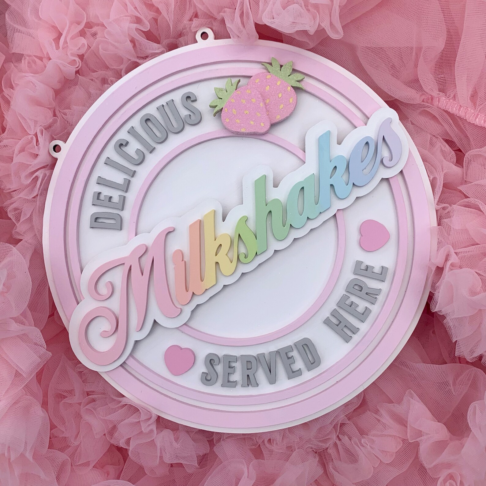 Milkshake Sign Milkshake Party Milkshake Plaque Milkshake - Etsy