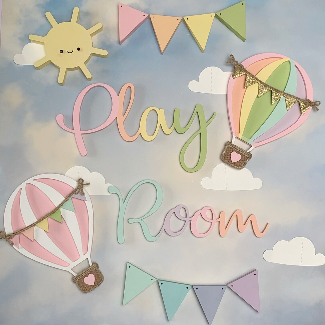 Story Corner, Personalised Name, Personalised Sign, Wall Words, Rainbow ...