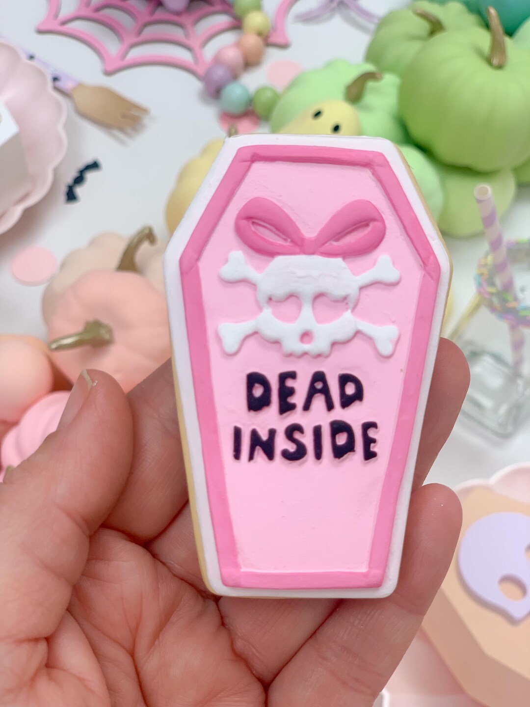 Halloween Fake Cookie, Halloween Flat Lay Prop, Halloween Fake Bake ...