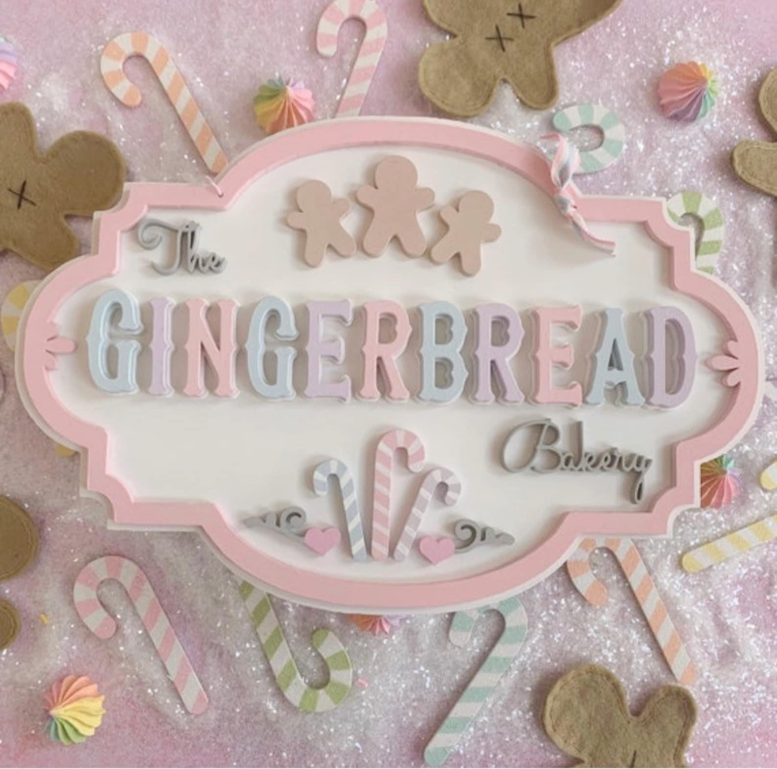 Gingerbread Bakery Gingerbread Sign Gingerbread Plaque - Etsy