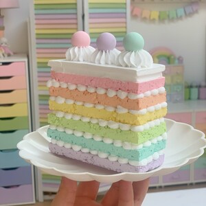Fake Cake Slice, Fake Cake, Fake Bakes, Faux Cake, Candy Party, Candy ...