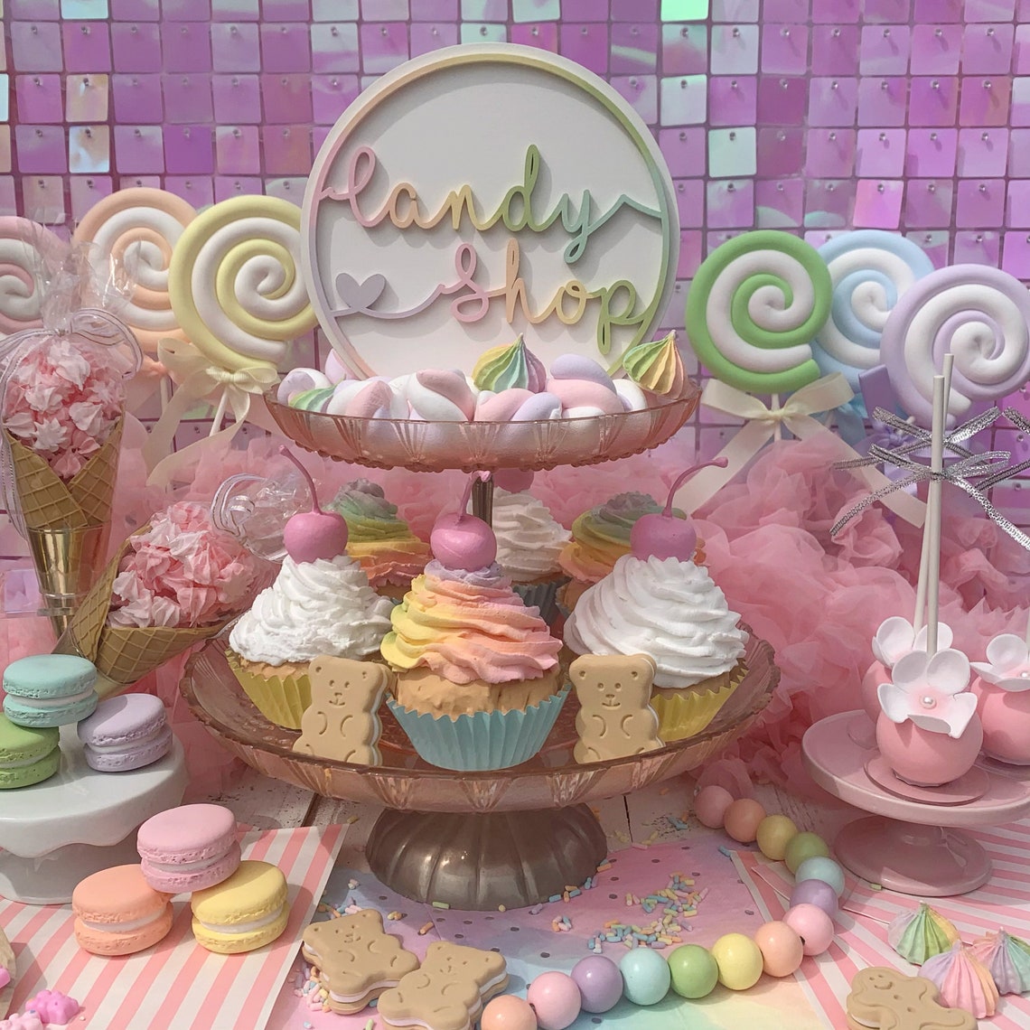 Fake Biscuits Fake Gingerbread Men Fake Candy Faux Sweets | Etsy