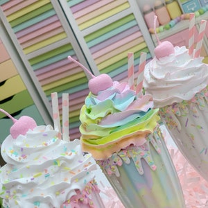 Fake Milkshake, Rainbow Milkshake, Fake Bakes, Fake Food, Milkshake ...