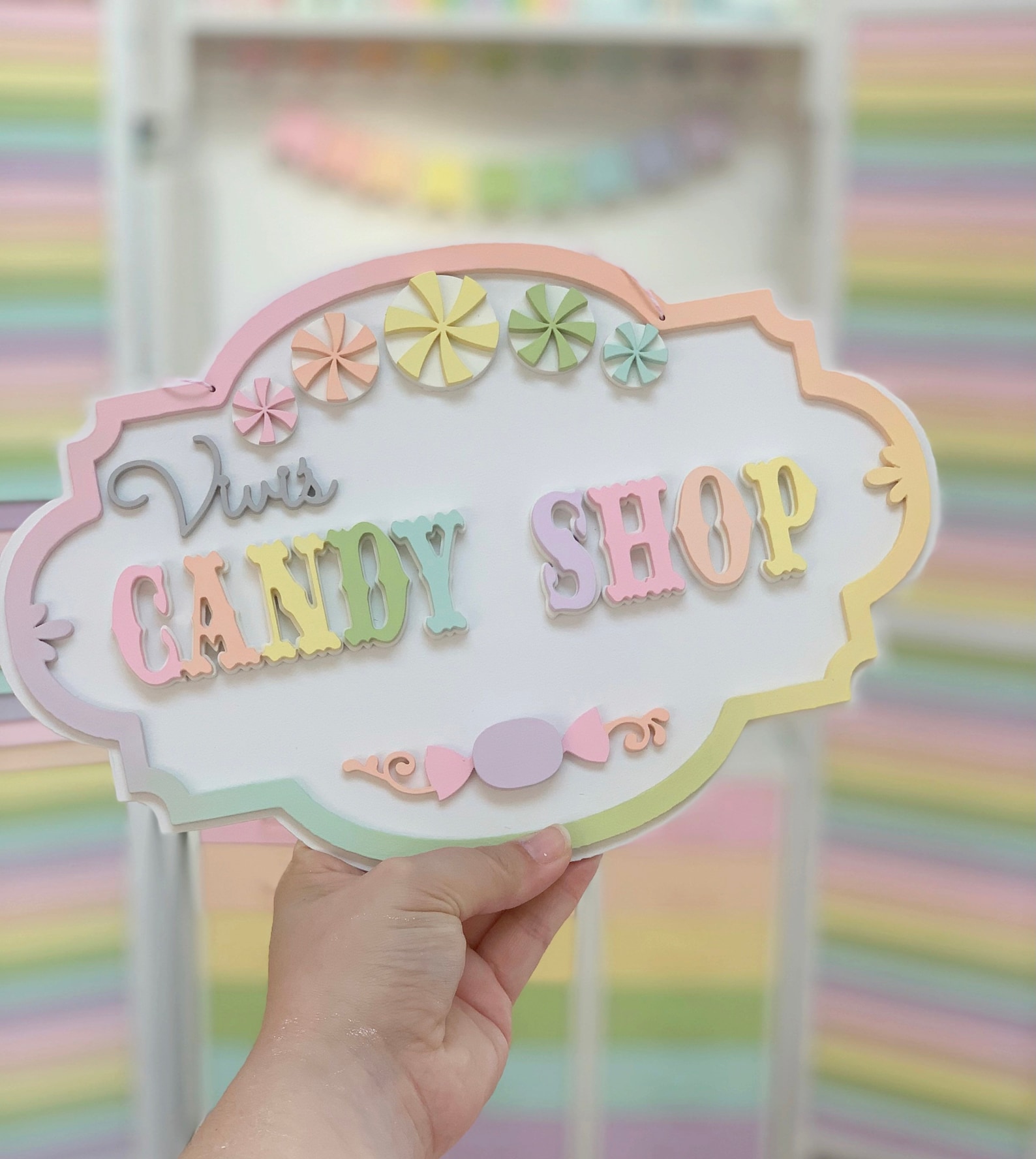 Candy Shop Sign Play Shop Sign Sweet Shop Sign - Etsy
