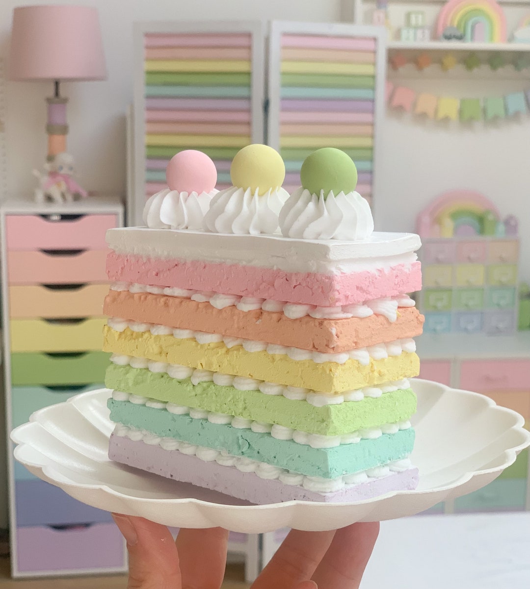 Fake Cake Slice, Fake Cake, Fake Bakes, Faux Cake, Candy Party, Candy ...