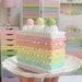Fake Cake, Fake Bakes, Rainbow Cake, Cake Prop, Birthday Cake, Fake ...