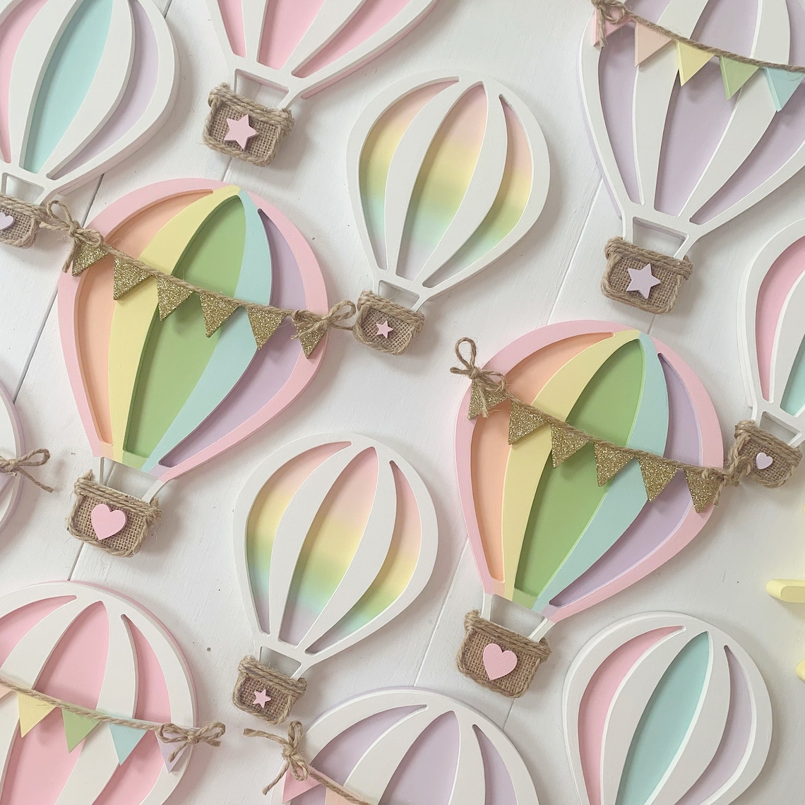 Hot Air Balloon Mini Hot Air Balloon Decoration Hot Air - Etsy