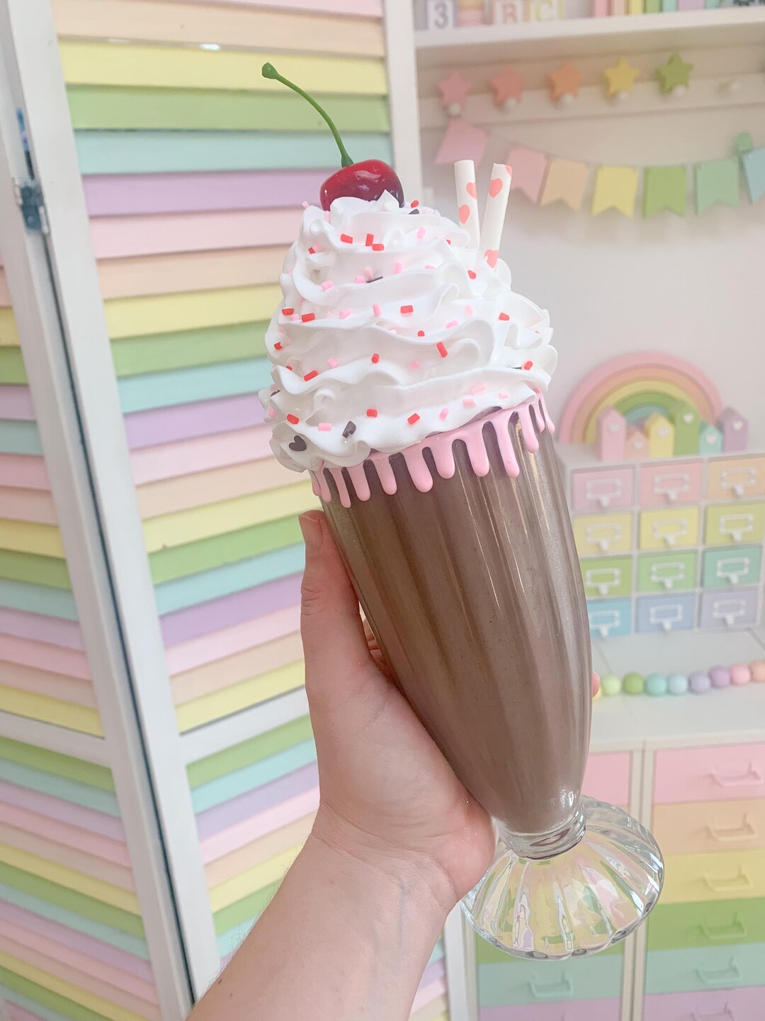 Fake Milkshake, Rainbow Milkshake, Fake Bakes, Fake Food, Milkshake ...