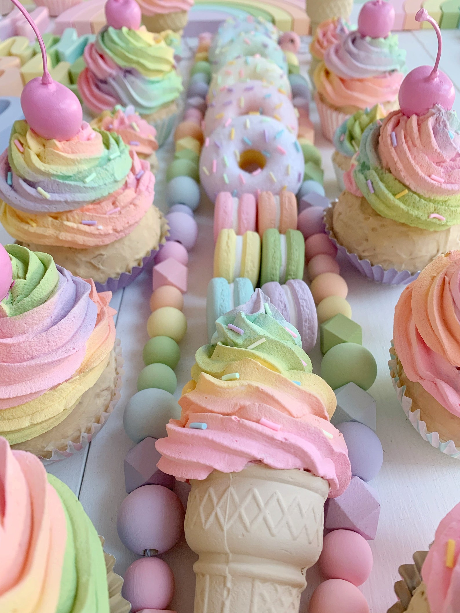 Fake Cupcake Artificial Cupcake Pretend Cupcake Faux - Etsy