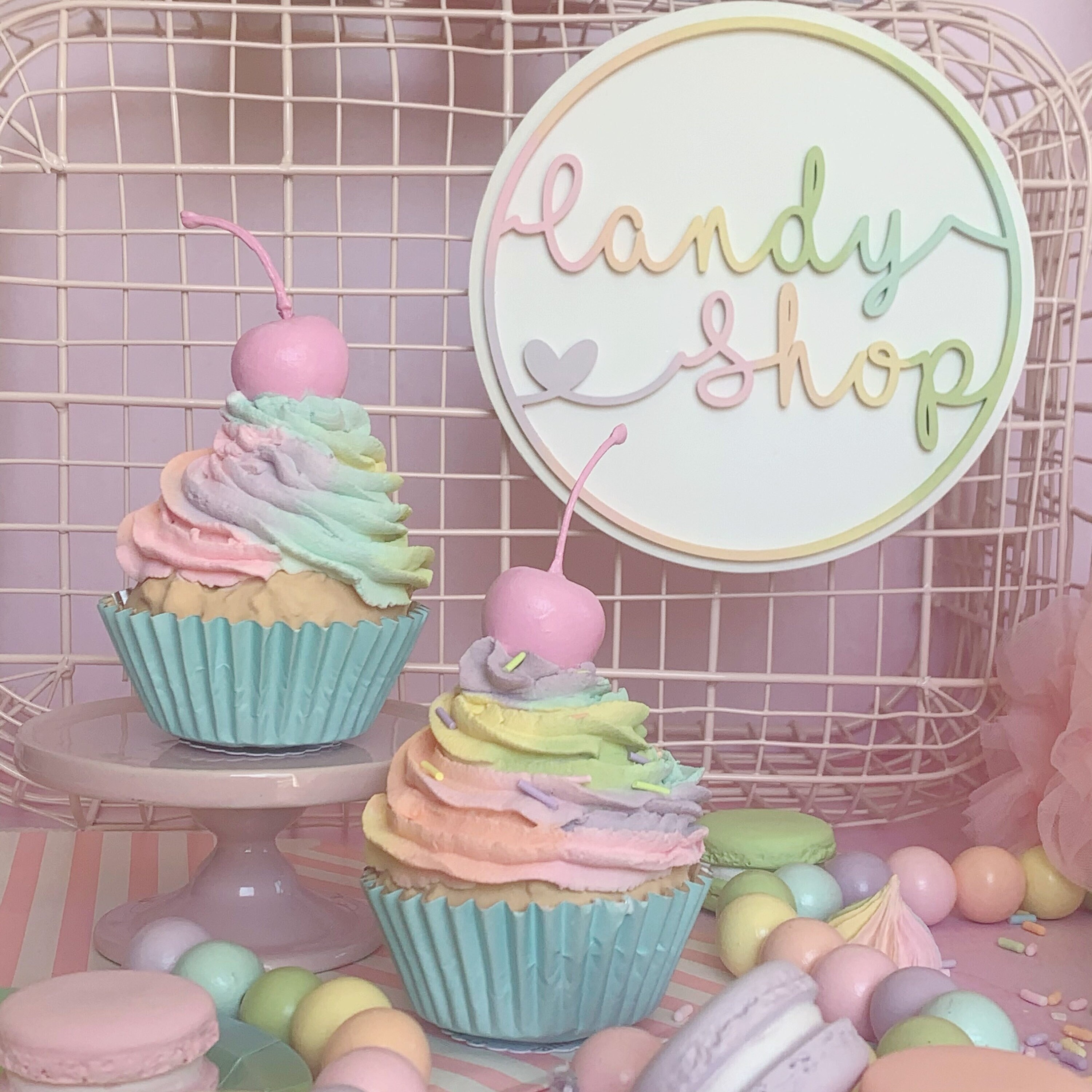 Fake Cupcake Artificial Cupcake Pretend Cupcake Faux - Etsy