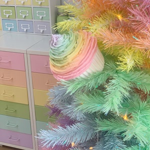 Cupcake Tree Topper, Cupcake Tree Pick, Candy Tree Decor, Giant Cupcake ...