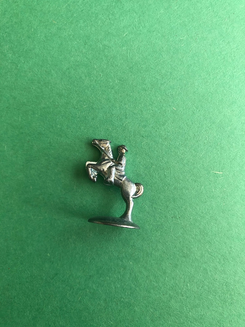 Metal Monopoly Pieces Metal Monopoly Game Tokens Vintage - Etsy