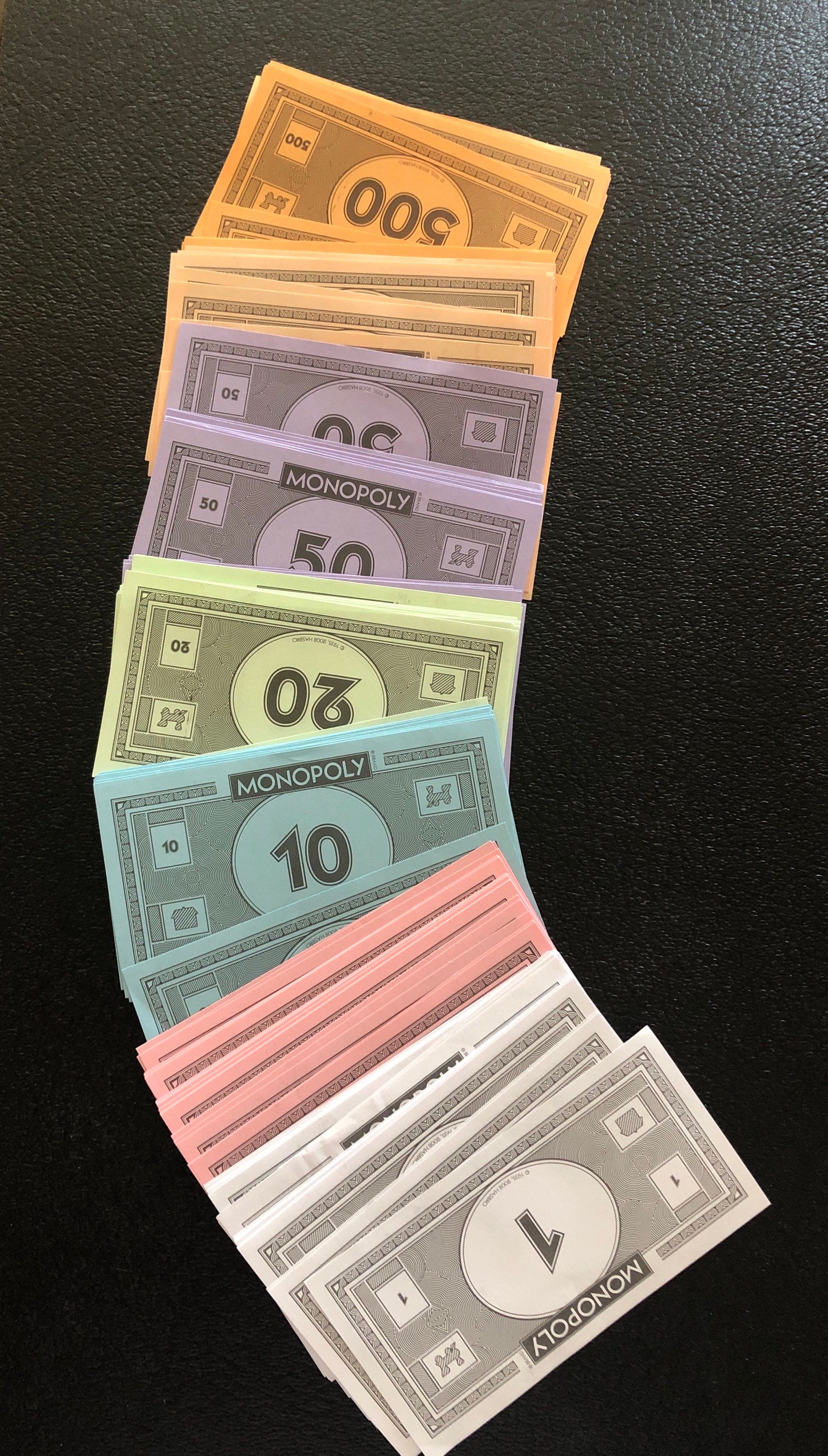 Gently Used Monopoly Money, Monopoly Game Money Refill, Monopoly Game ...
